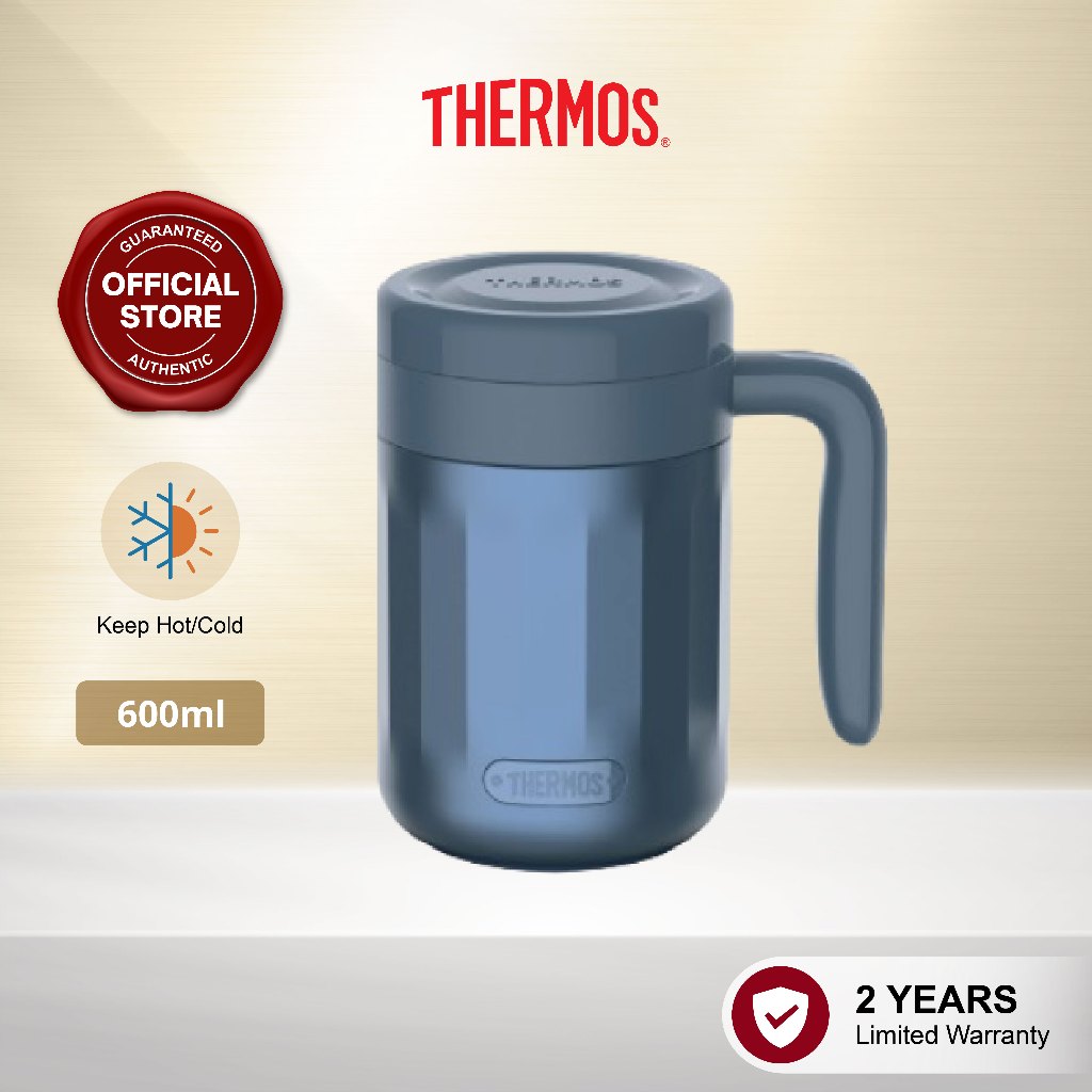 THERMOS 600ml Lifestyle Mug with Handle [TCMN-600] | Shopee Malaysia
