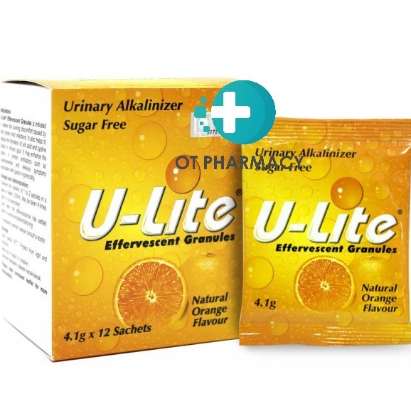 U-lite Effervescent Granules for Gout & Urinary Tract Health(6's/12's ...