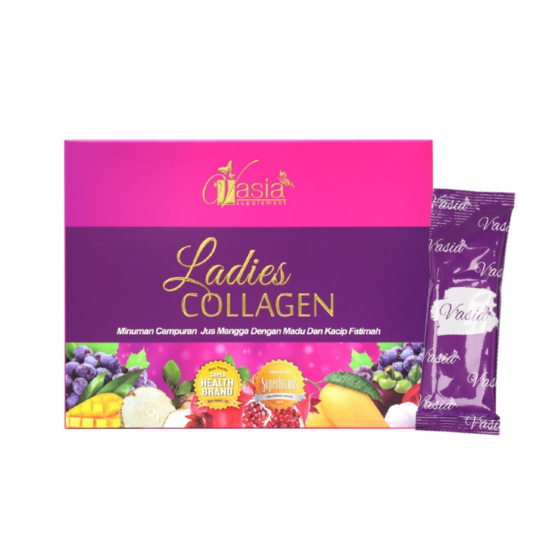 V'ASIA Ladies collagen Jus Kembali Dara (sachet) | Shopee Malaysia