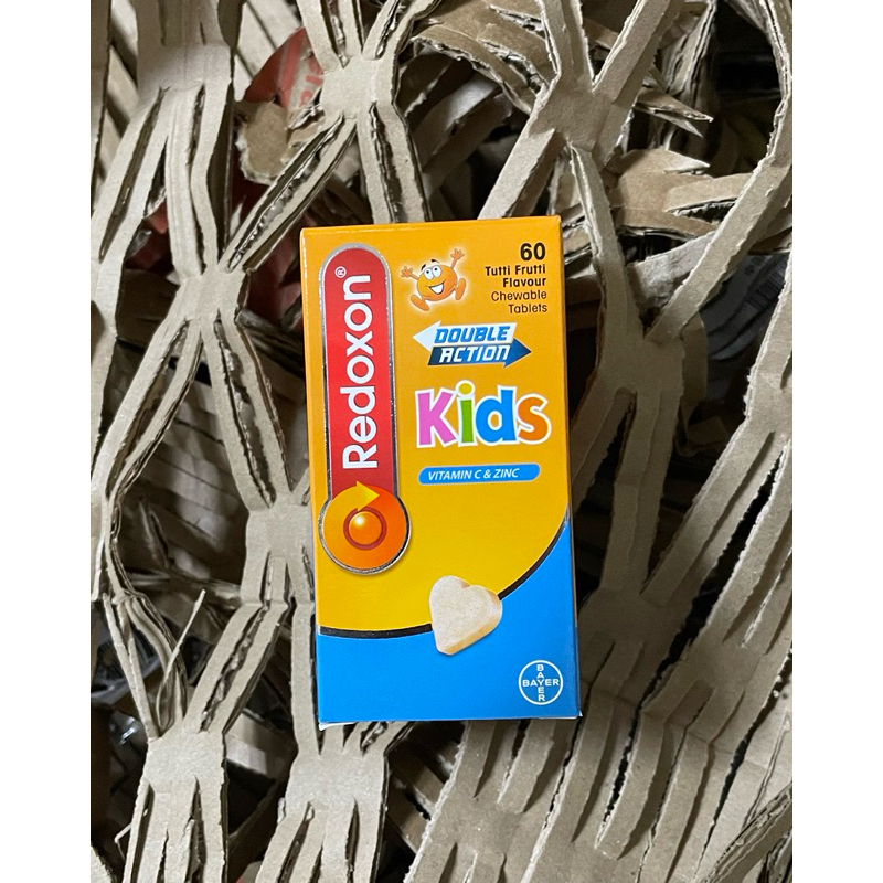 REDOXON DOUBLE ACTION KIDS VITAMIN C & ZINC CHEWABLE TABLETS 60'S [EXP ...