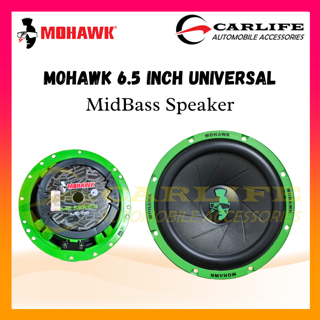 Mohawk 6.5" Mid Bass Speaker 2024 New Model | Shopee Malaysia