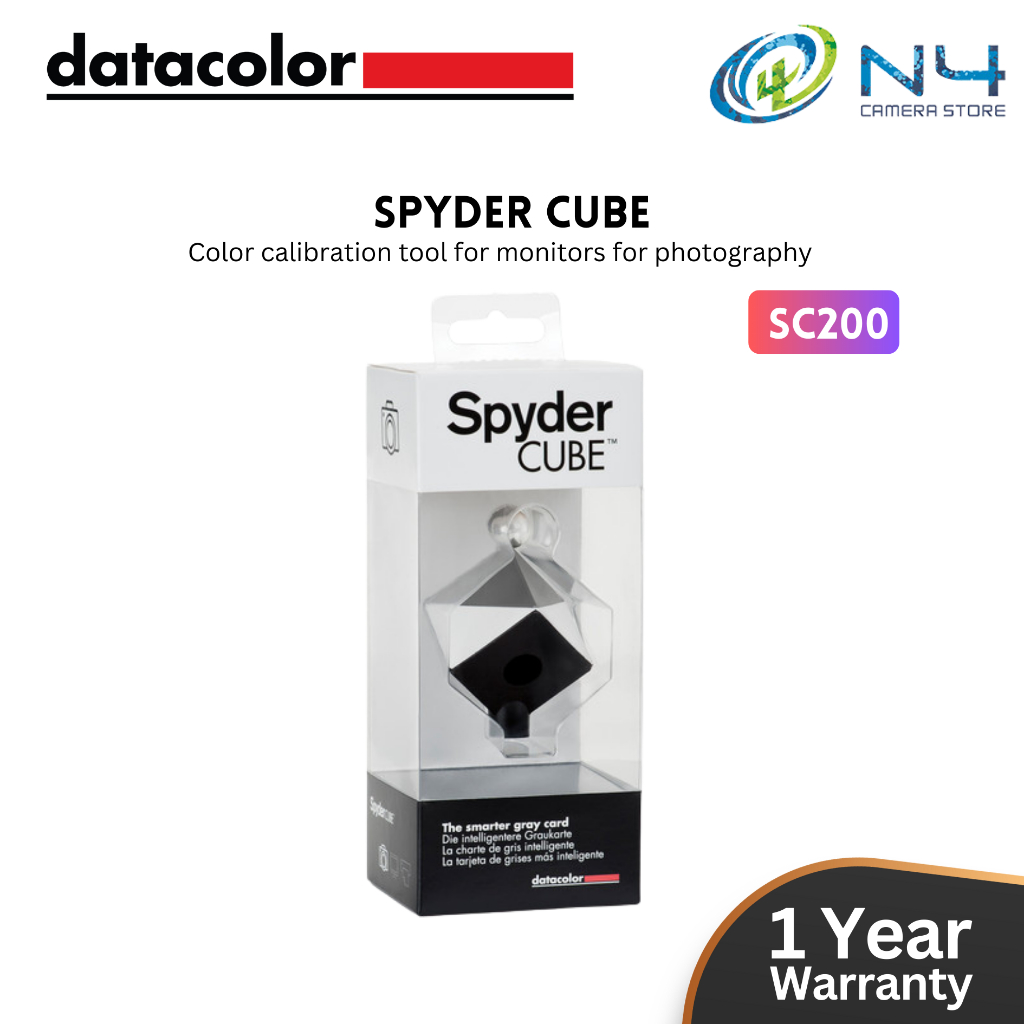 Datacolor SpyderCube - 3D Advanced Calibration Tool and Profiling ...