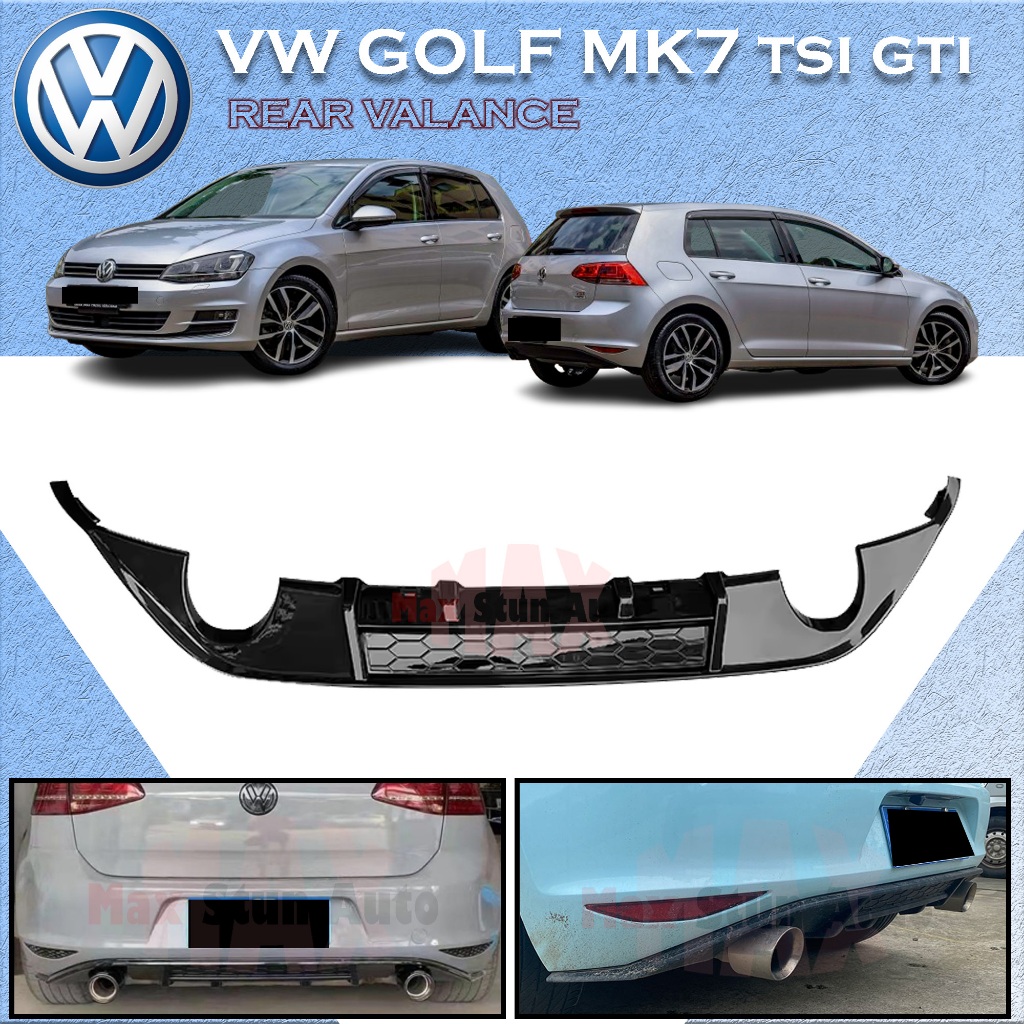 VOLKSWAGEN GOLF MK7 TSI GTI VALANCE VW GOLF 7 GOLF GTI REAR VALANCE ...