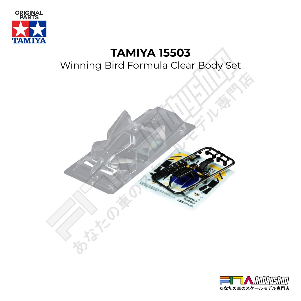 TAMIYA 15503 Winning Bird Formula Clear Body Set | Shopee Malaysia