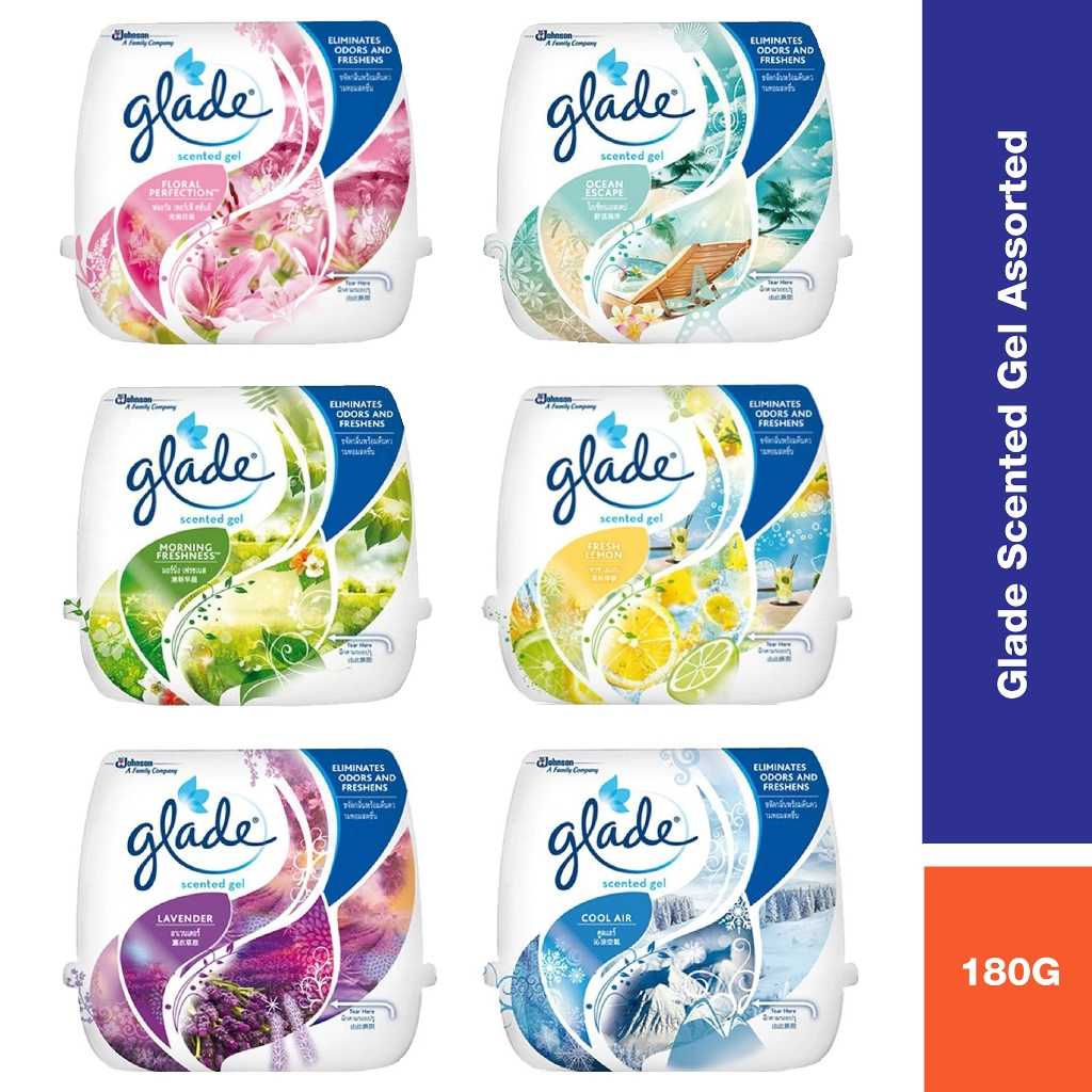 Glade Scented Gel (180g) - Assorted | Shopee Malaysia