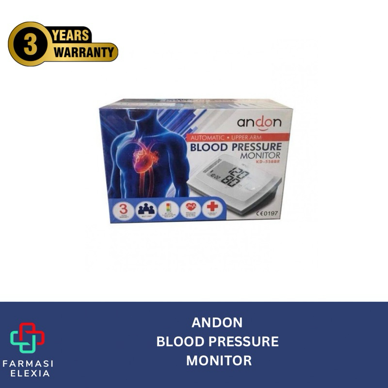 ANDON BLOOD PRESSURE MONITOR | Shopee Malaysia