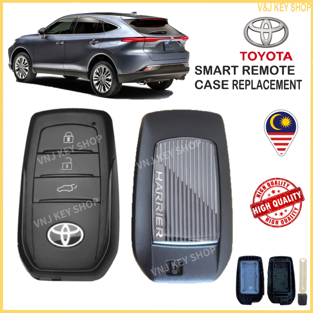 🔥New Arrival🔥Toyota Harrier Smartkey Remote Key Premium Quality Case ...