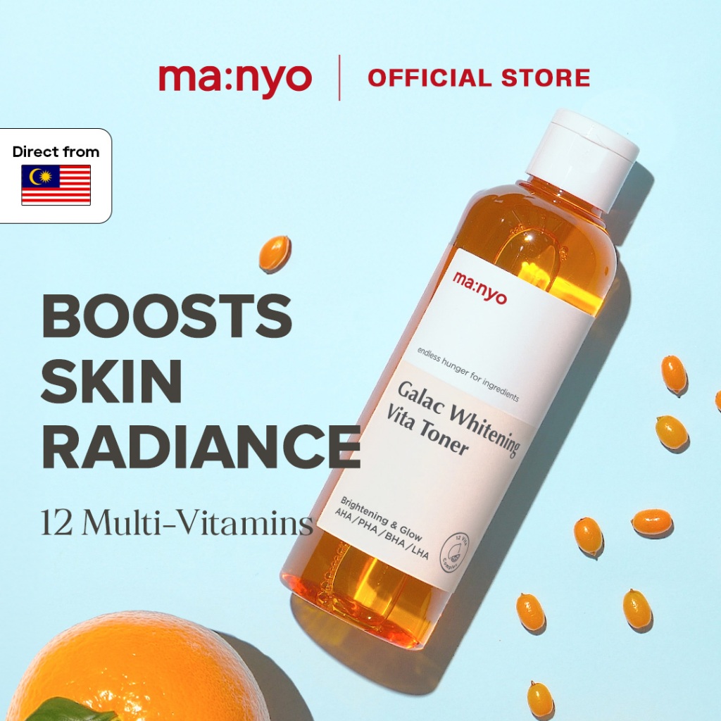 MANYO Galac Whitening Vita Toner (210ml) | Shopee Malaysia