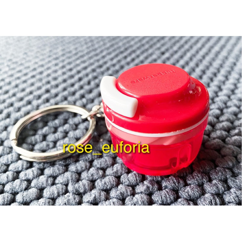 Tupperware Turbo Chopper Keychain Chill Freez Heart Shape Eco Bottle ...