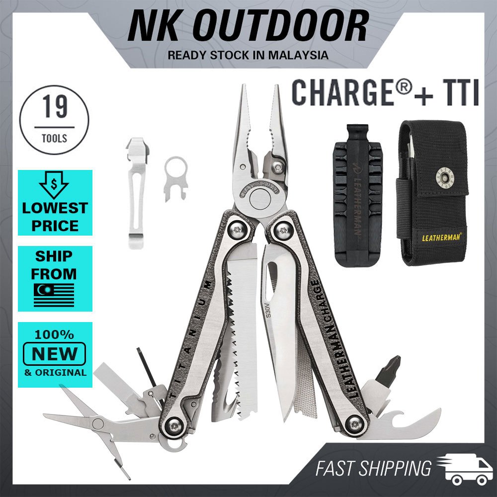 Leatherman Charge Plus TTi Multitool | Shopee Malaysia