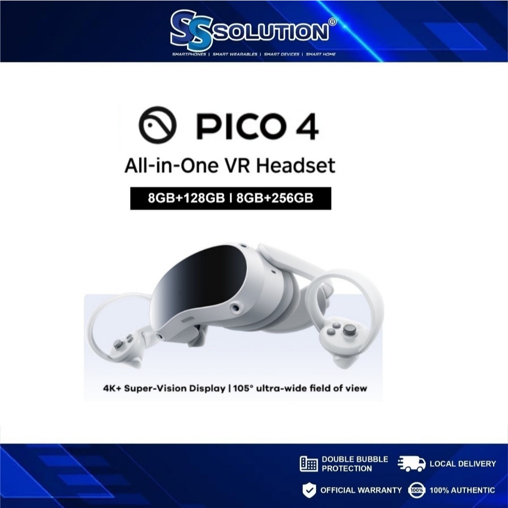 PICO 4 All-in-One VR Headset (8GB+128GB/8GB+256GB) | Shopee Malaysia