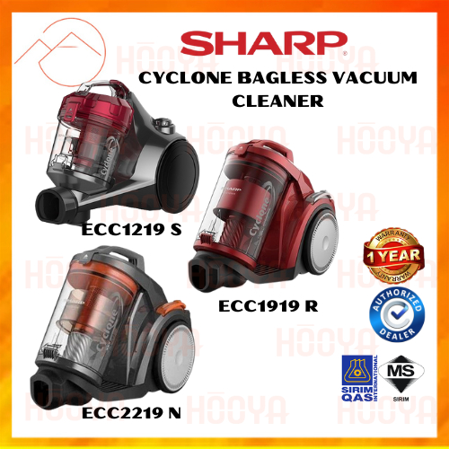 SHARP Vortix Cyclone Action Vacuum Cleaner ECC1219 S/ECC1819 N/ECC2219 ...