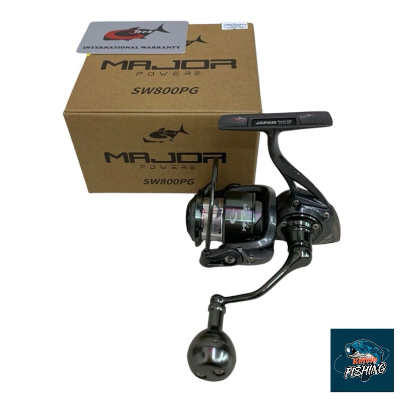 🍎🍎🍎G-TECH NEW TYPE MAJOR POWER SW SPINNING REEL🍎🍎🍎 | Shopee Malaysia