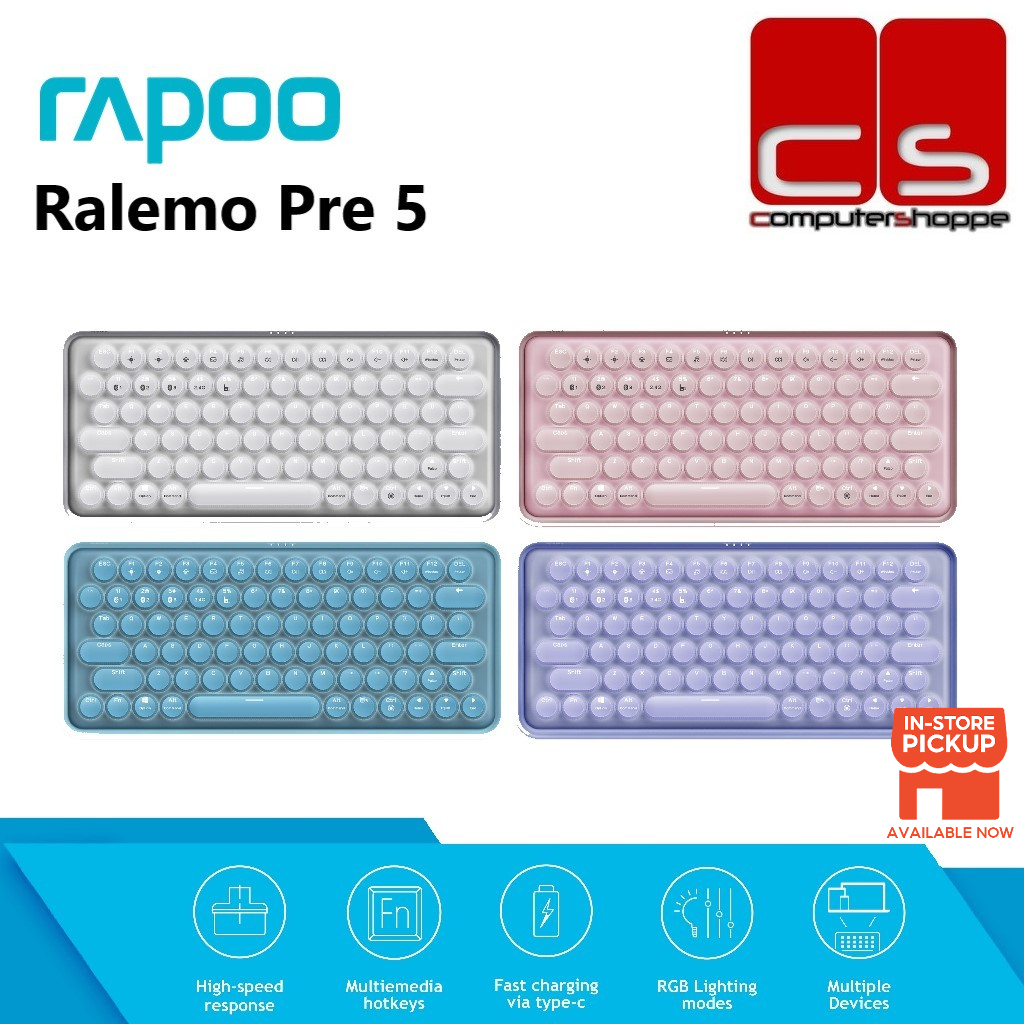 Rapoo Ralemo Pre 5 Multi-mode Wireless Mechanical Keyboard | Shopee ...