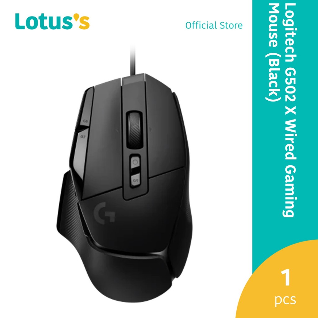 Logitech G502 X Wired Gaming Mouse (Black) | Shopee Malaysia