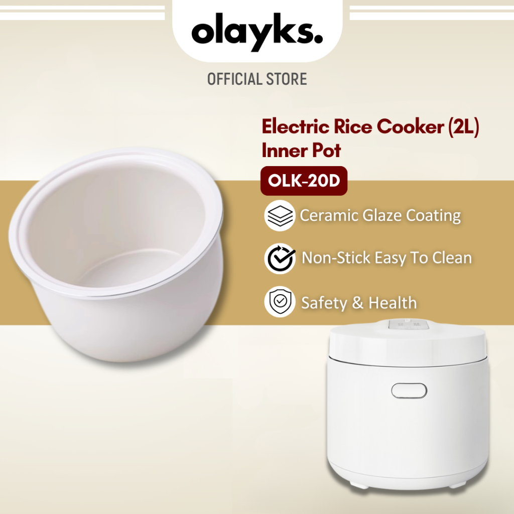 Olayks 2L Multifunction Electric Rice Cooker Mini Rice Cooker OLK-20D ...