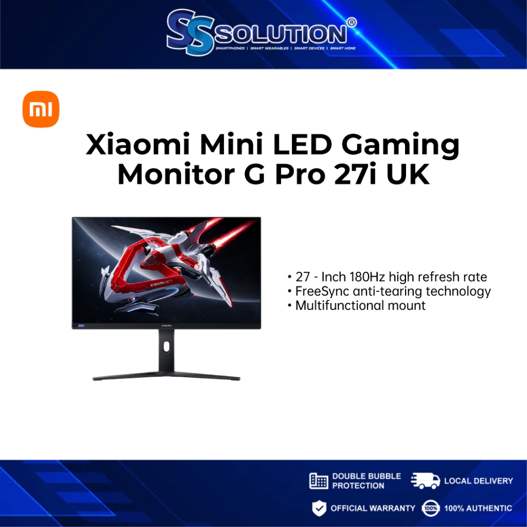 Xiaomi Mini LED Gaming Monitor GPro 27i l 180Hz high refresh rate l 1ms ...