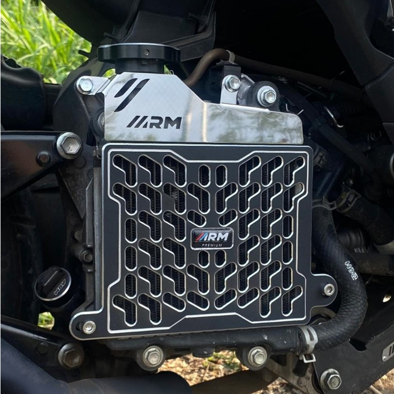 NVX V2 ARM RADIATOR NECK COVER COOLANT COVER CNC ALLOY FOR NVX V2 NMAX ...