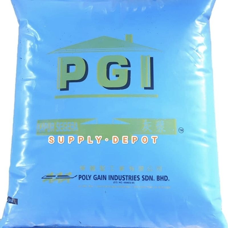 Kapur Simen Plaster PGI 10kg (Beg Biru) | Shopee Malaysia