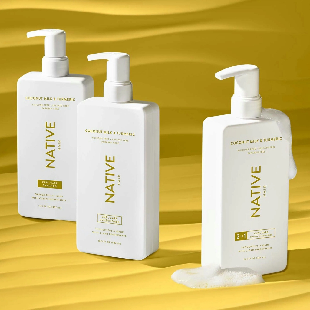 Native Hair Care Shampoo Conditioner Moisturising Volumizing ...