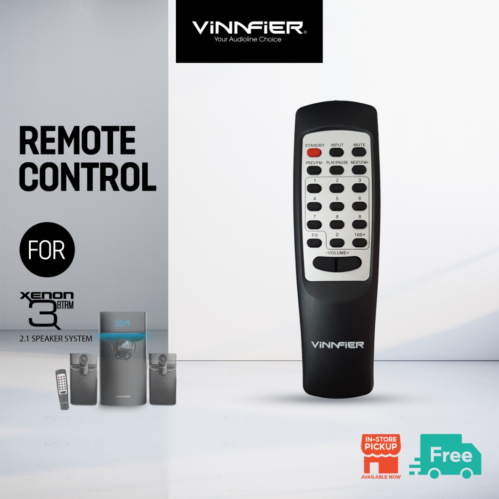 Vinnfier Remote Control for Xenon 3 BTRM | Shopee Malaysia