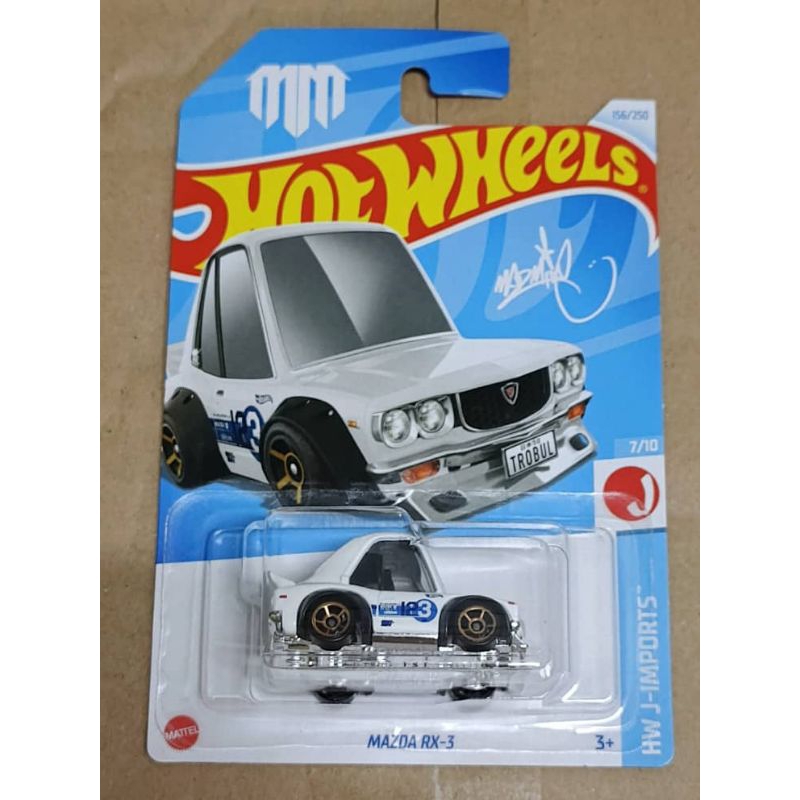 HOTWHEELS MAZDA RX-3 TOONED WHITE | Shopee Malaysia