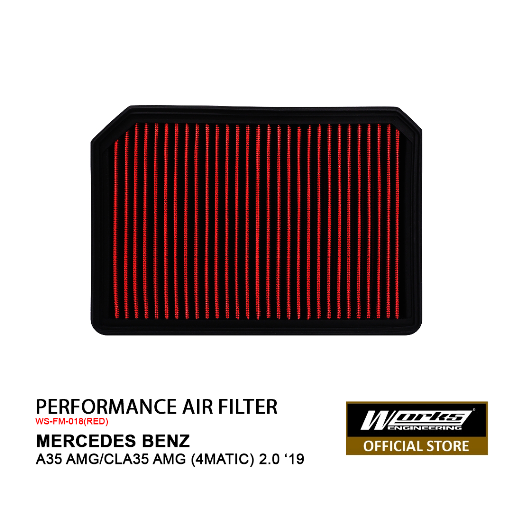 MERCEDES BENZ A35 AMG/CLA35 AMG (4MATIC) 2.0 '19 - WORKS AIR FILTER ...