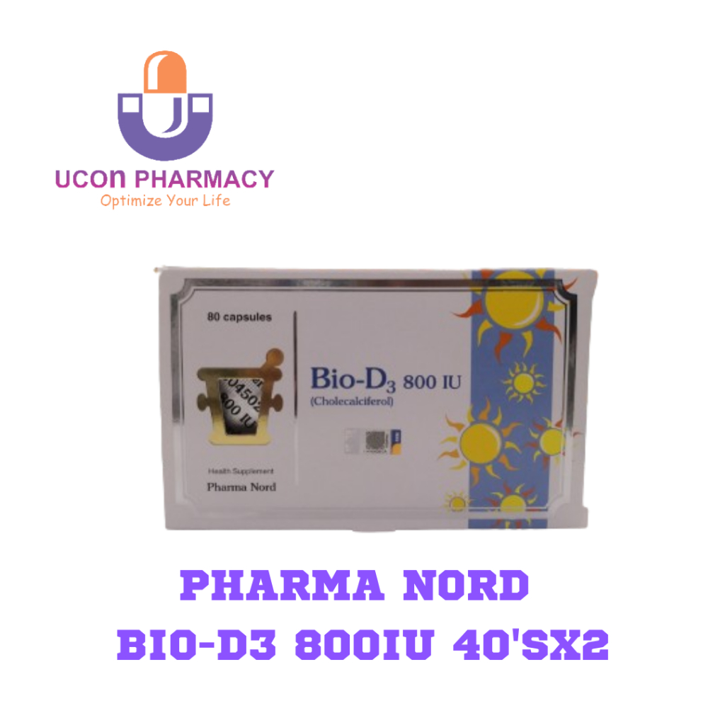 PHARMA NORD BIO-D3 800 IU (Vitamin D) (80 CAPSULES) | Shopee Malaysia