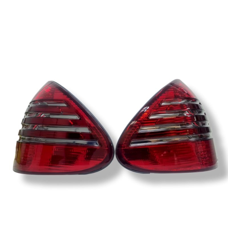 MERCEDES BENZ W211 E-Class 2003 - 2009 EAGLE EYES Red & Clear Lens LED ...