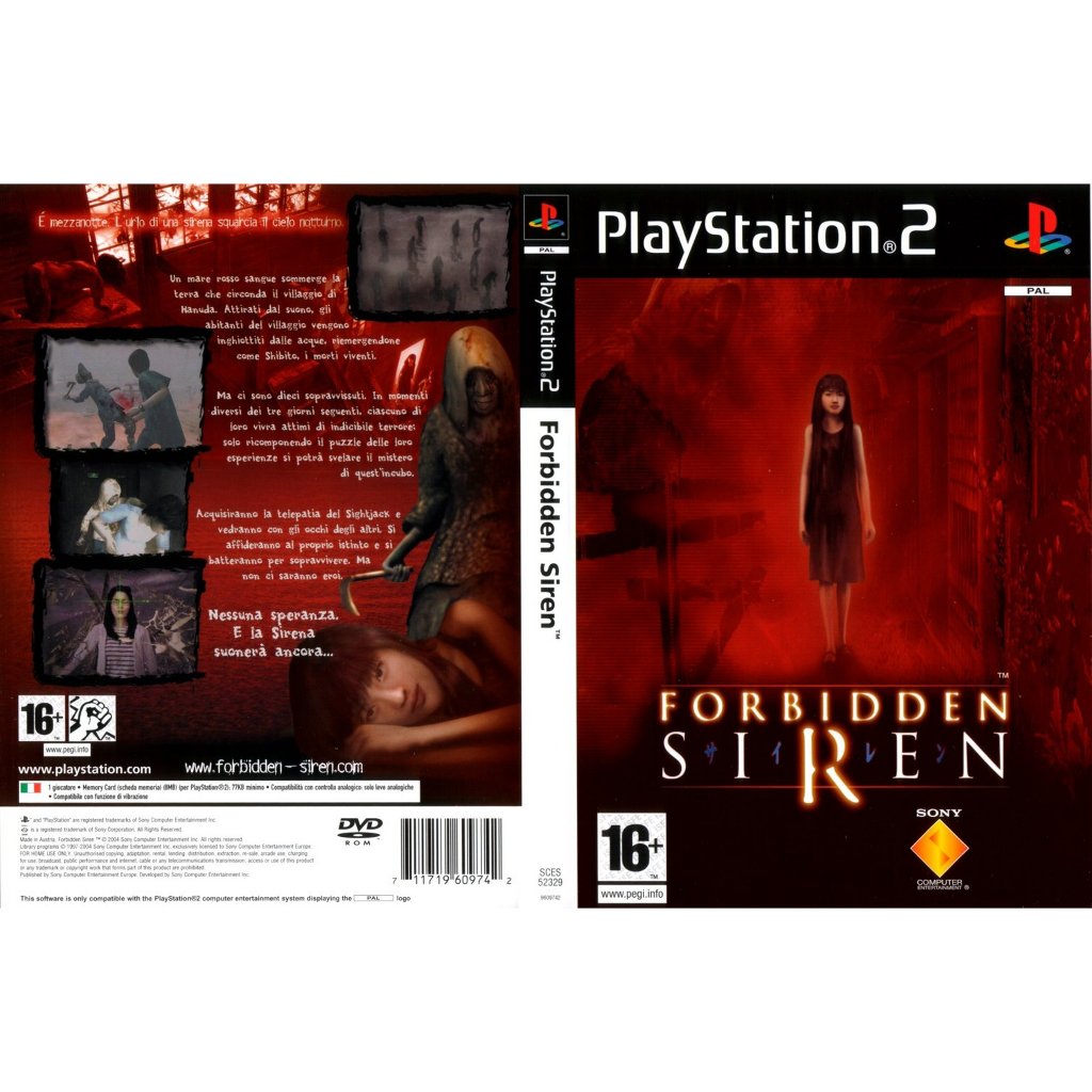 PS2 DVD Games Forbidden Siren | Shopee Malaysia