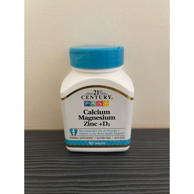 21st Century Calcium Magnesium Zinc + D3 90 Tablets exp:6/25 | Shopee ...