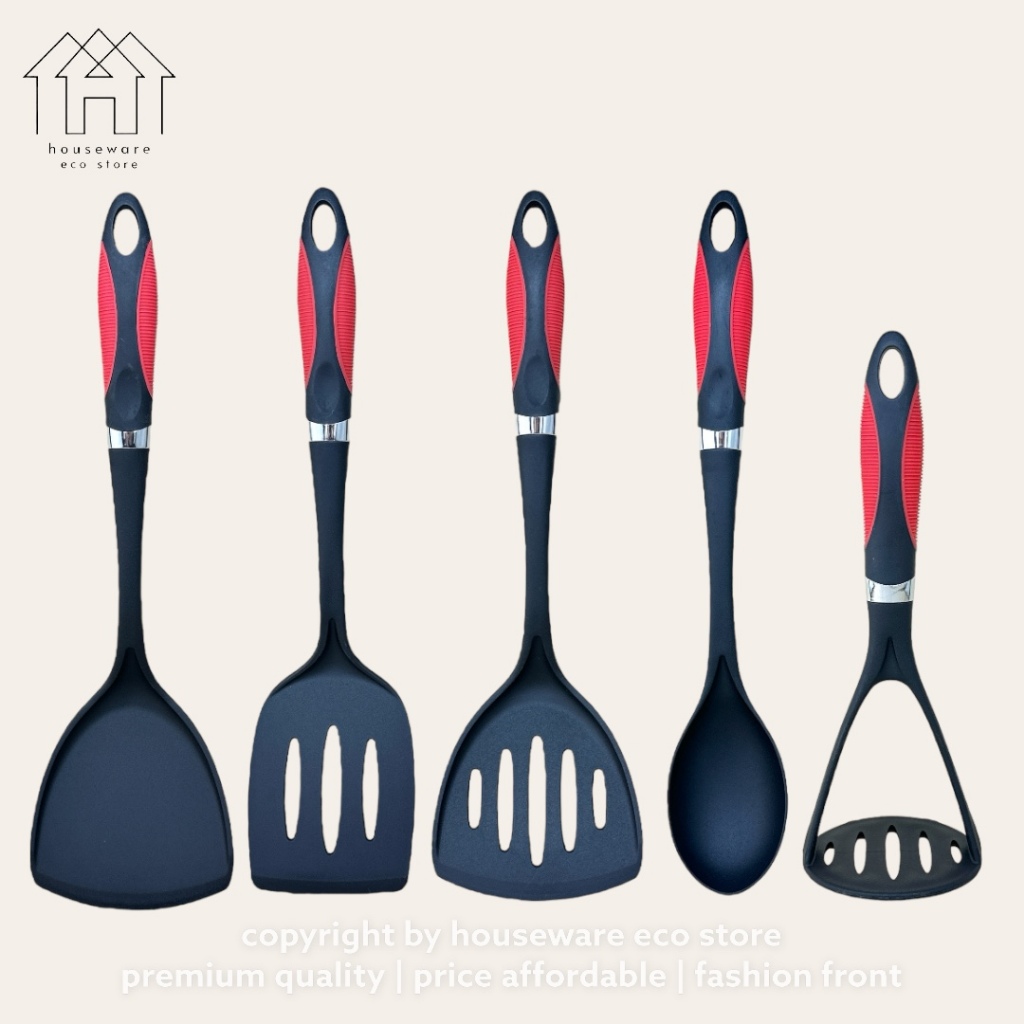 Nylon Spatula High Heat Resistance Cooking Tools Set Cookware Utensils ...
