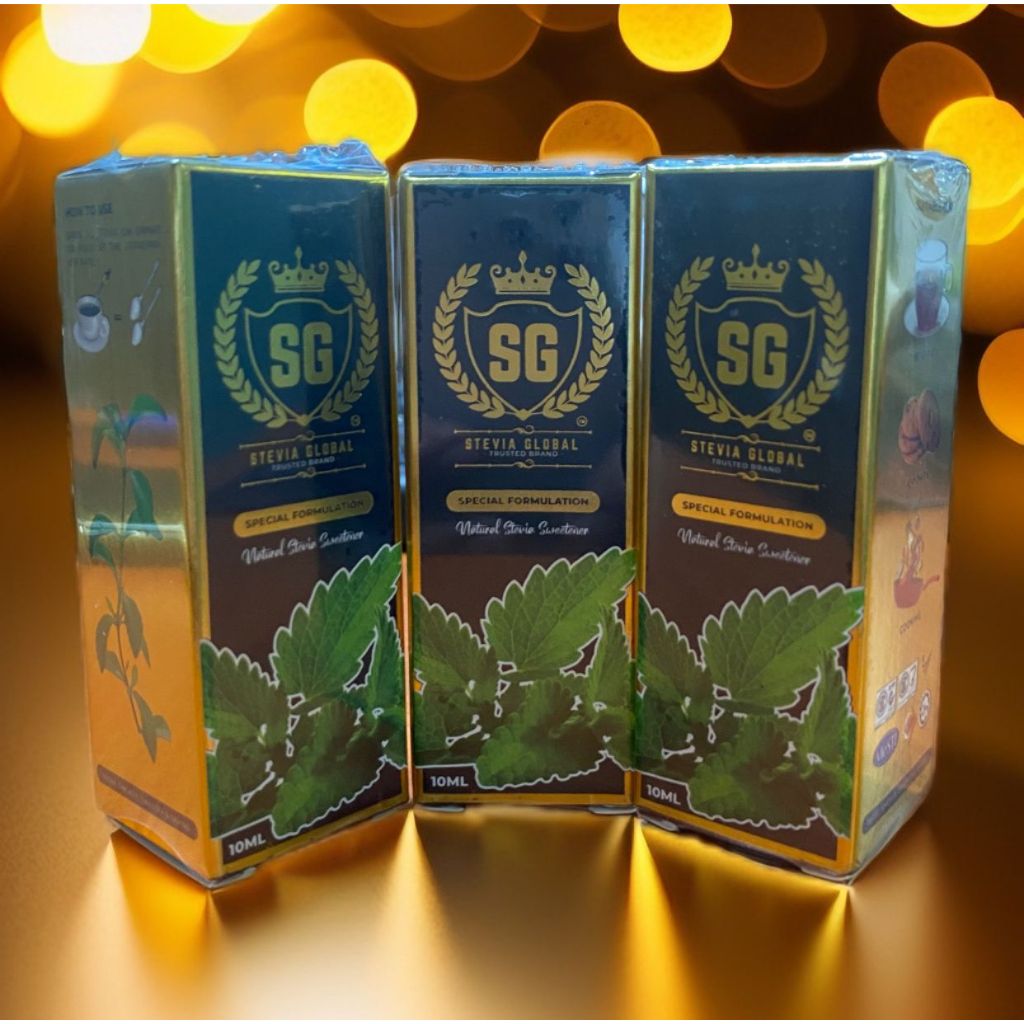 SG Stevia Sweetener (10ml) [3 Botol] Exp 01/2027 | Shopee Malaysia