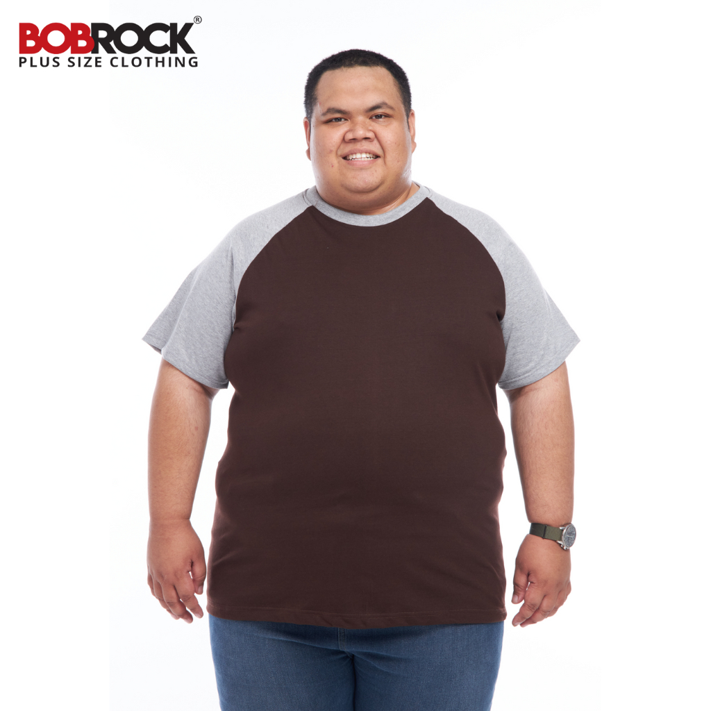 BOBROCK Plus Size Raglan T-Shirt | Shopee Malaysia