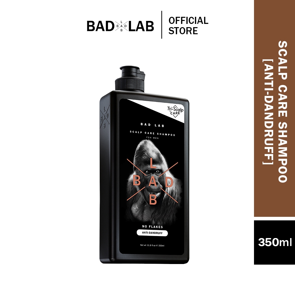 Bad Lab Anti-Dandruff Scalp Care Shampoo (350ml) | Shopee Malaysia
