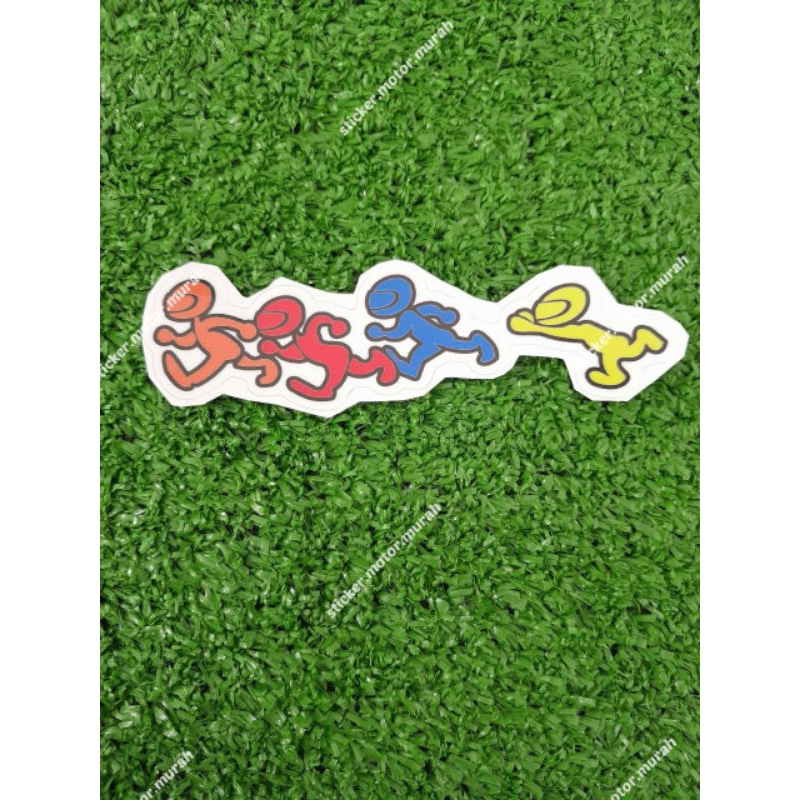 STICKER MINI ROSSI RUN / ROSSI RUN HELMET ORANG LARI | Shopee Malaysia