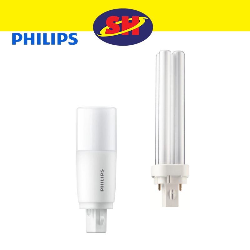 Philips PLC Fluorescent / LED Bulb (Cool Daylight) | Shopee Malaysia