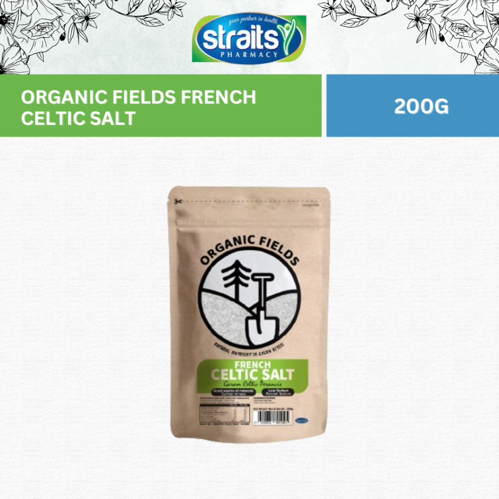 ORGANIC FIELDS FRENCH CELTIC SALT 200G | Shopee Malaysia
