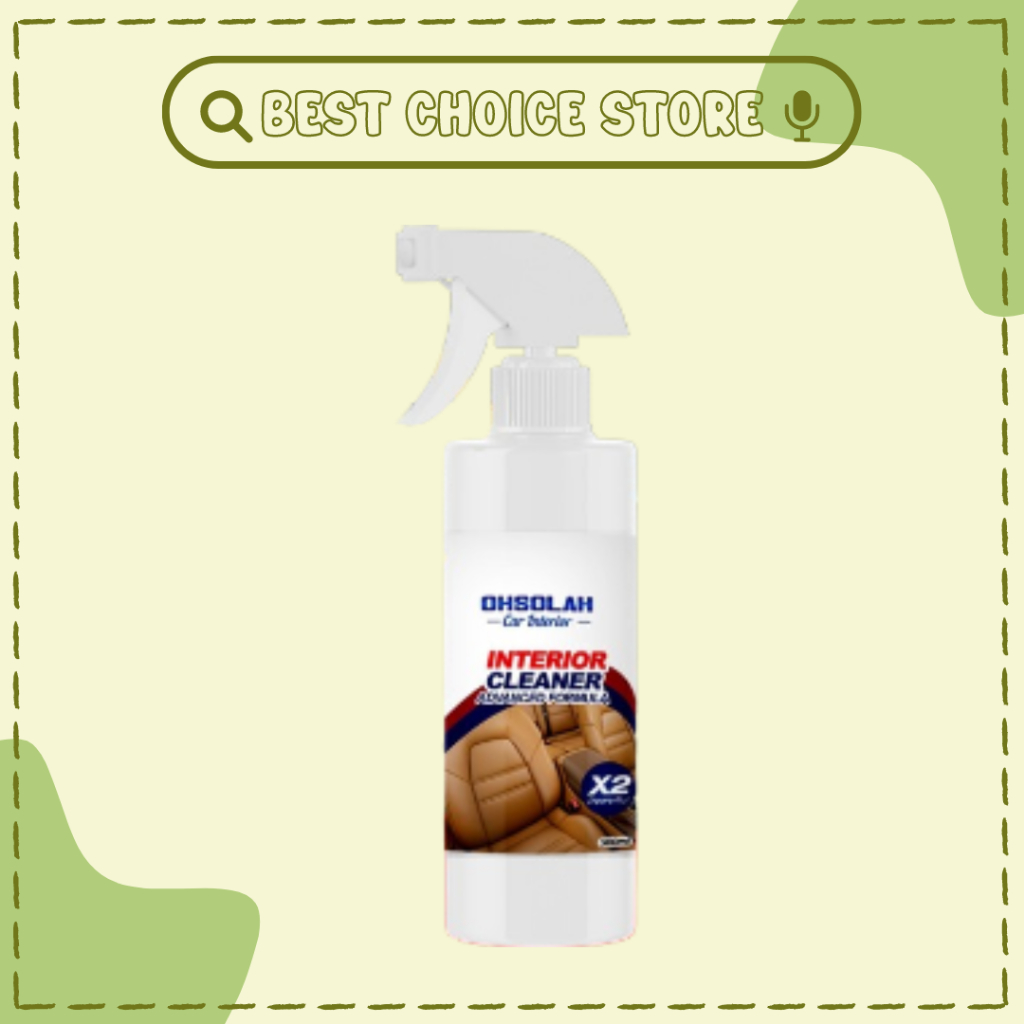 Car interior cleaner 500ML - OHSOLAH X2 Dashboard interior cleaner ...