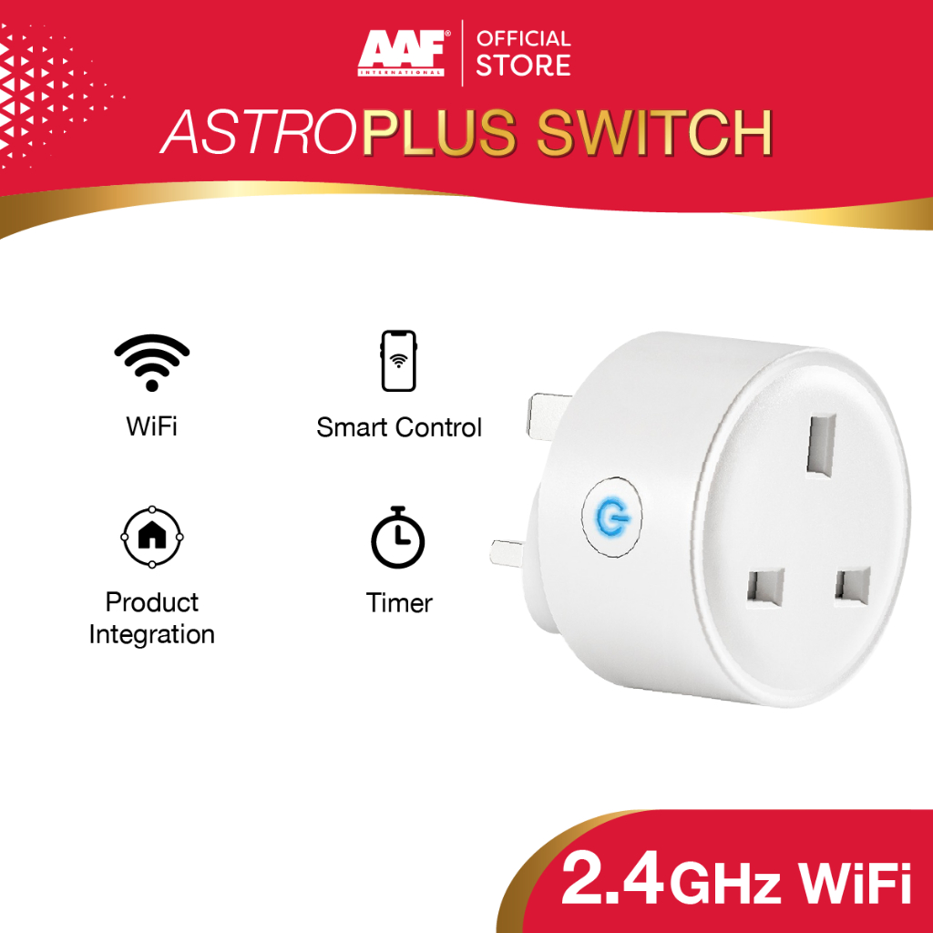 AAF AstroPlus Switch Smart Wi-Fi Plug | Shopee Malaysia