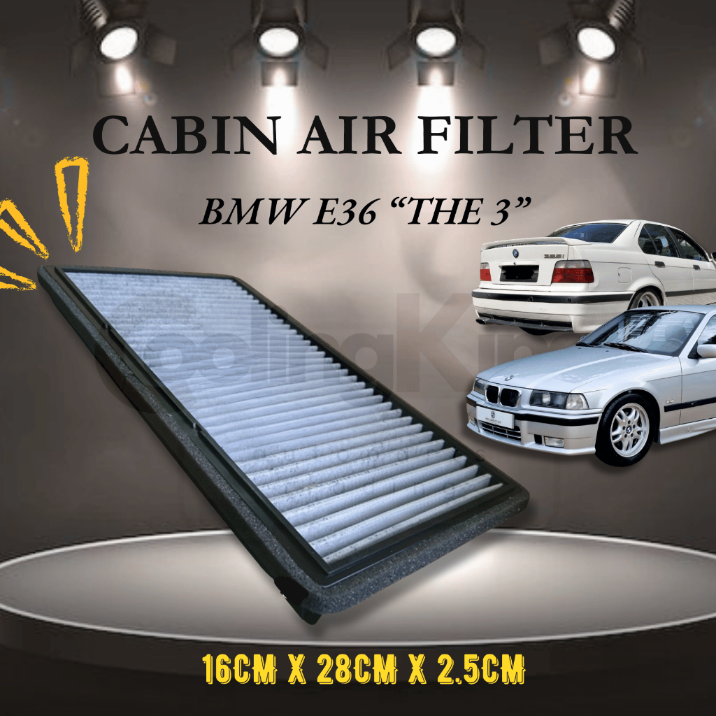 BMW 3 Series [E36] Car AirCond Cabin Air Filter | Shopee Malaysia