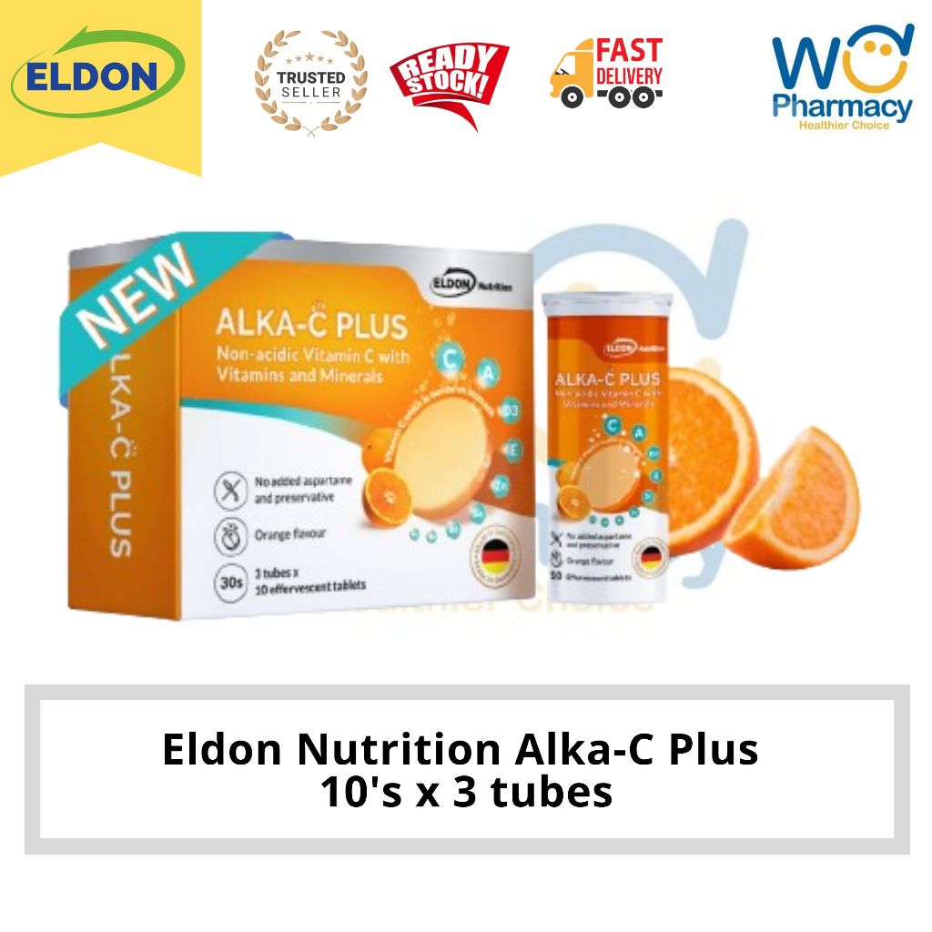 Eldon Nutrition Alka-C Plus 3x10's | Shopee Malaysia
