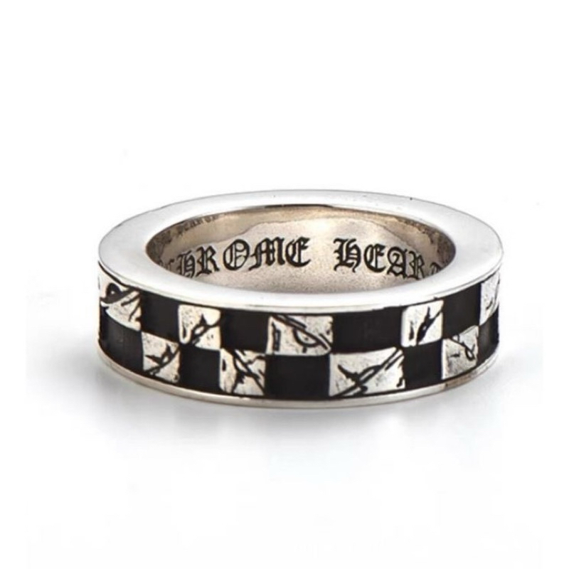 Chrome Hearts Checker Ring ️‍🔥 | Shopee Malaysia