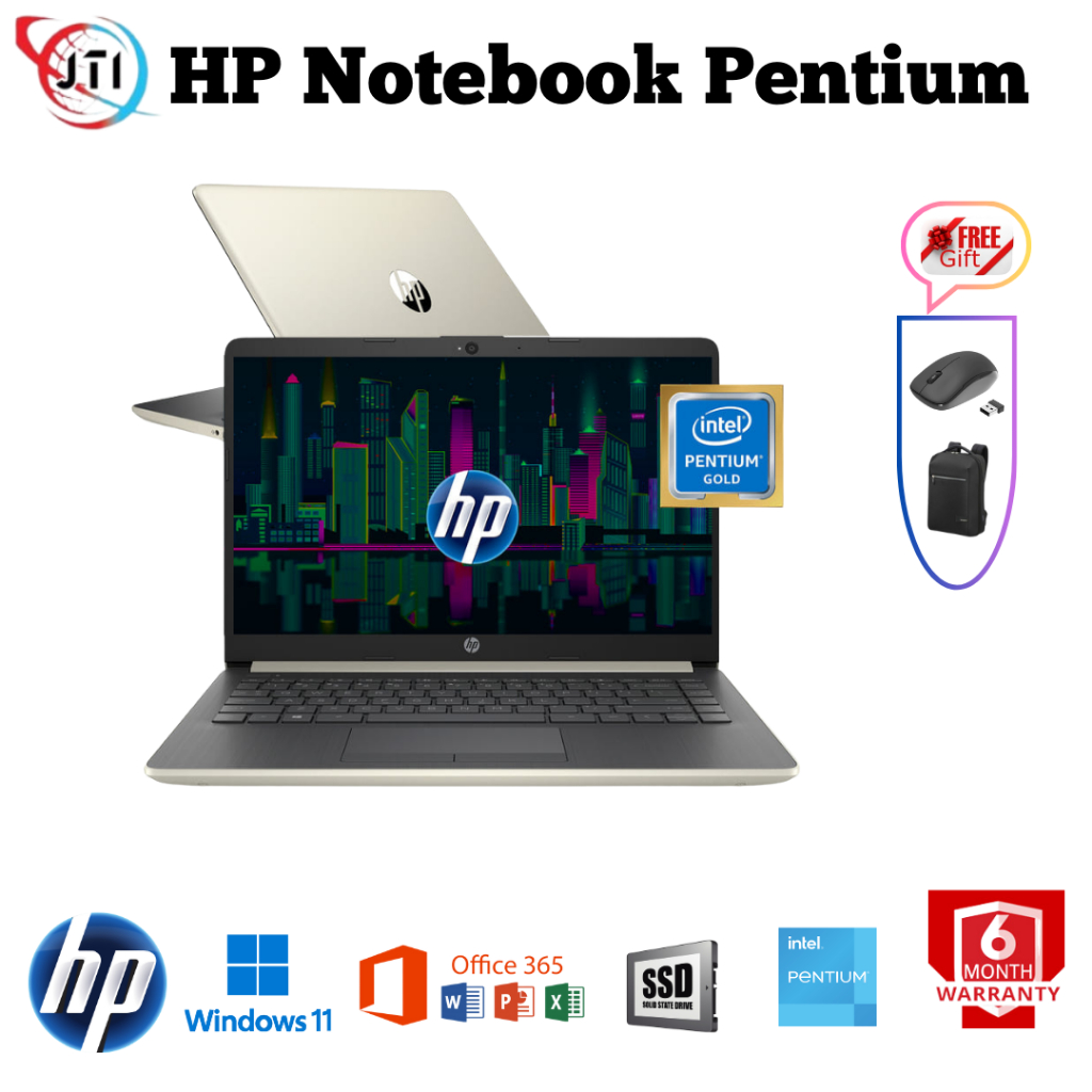 HP Notebook 17" | Intel Pentium Processor | 8GB RAM /256GB SSD ...