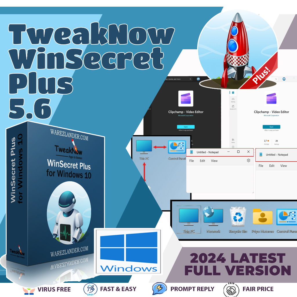 TweakNow WinSecret Plus 5.6 2024 Latest Full Version | Lifetime ...