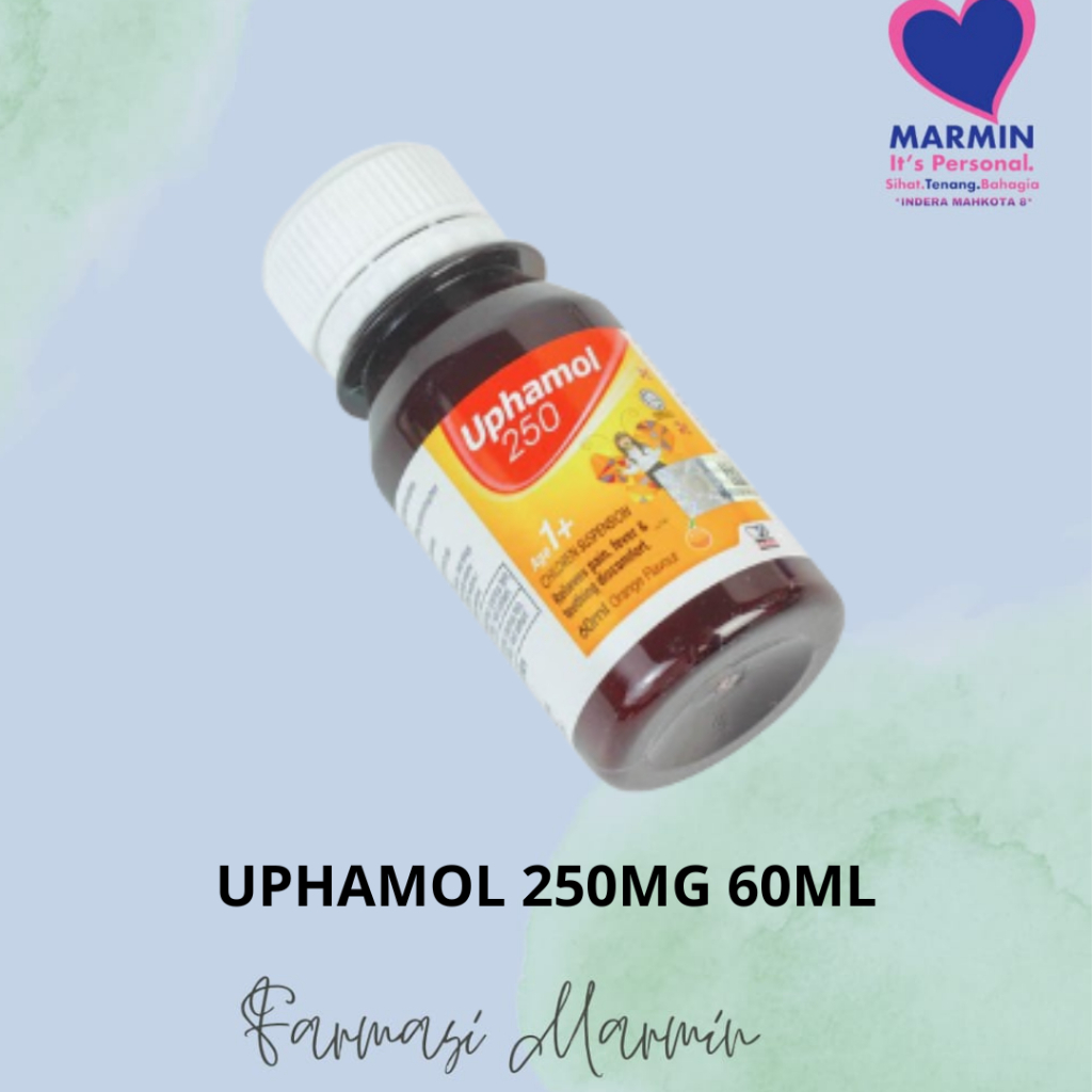 UBAT DEMAM KANAK-KANAK PARACETAMOL 250MG SYRUP 60ML/100ML (UPHAMOL ...