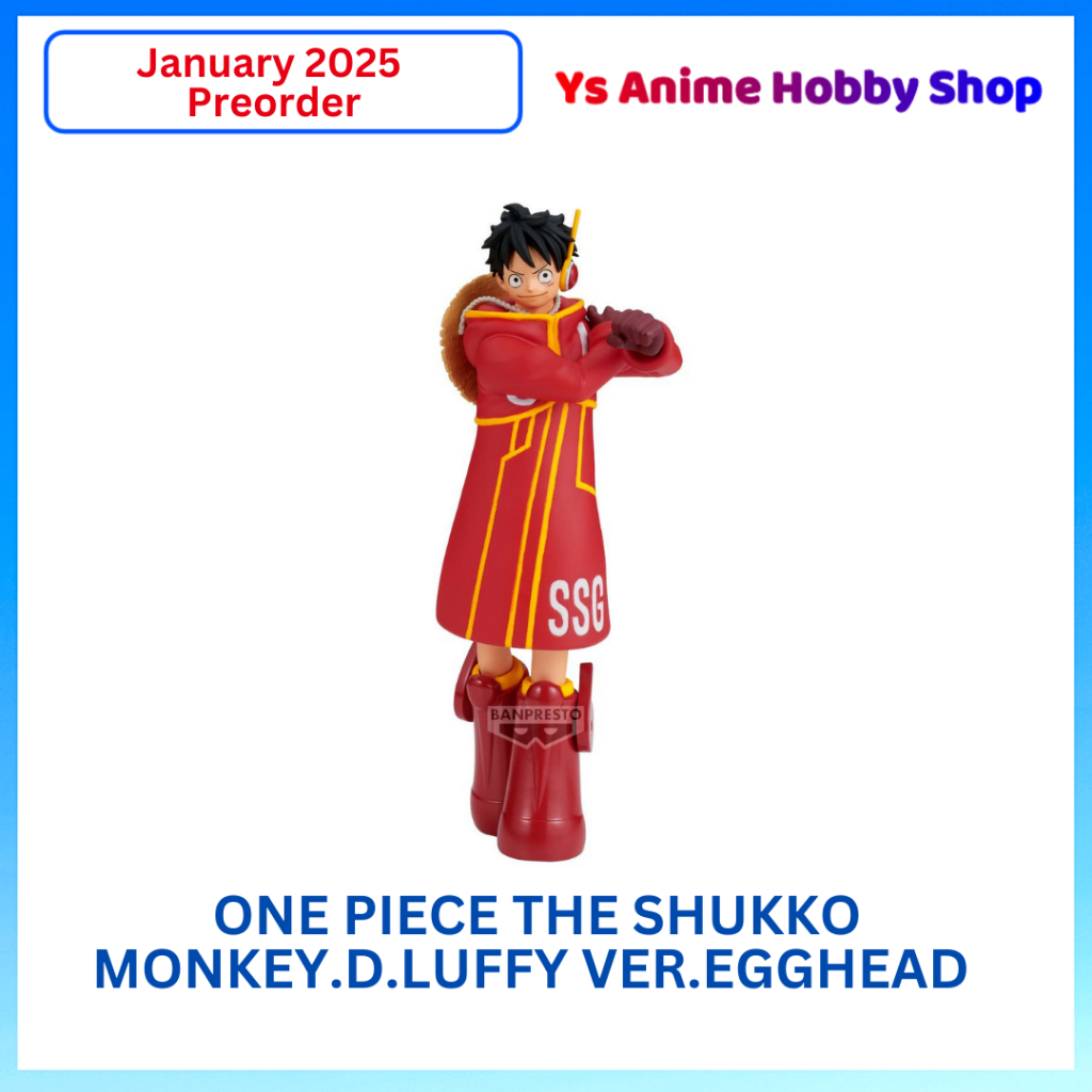 【January 2025 Preorder】Banpresto One Piece The Shukko Monkey D Luffy ...