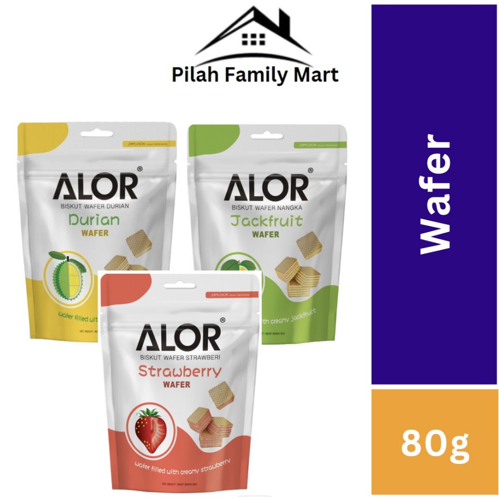 ALOR Biscuit Wafer 80g | Shopee Malaysia