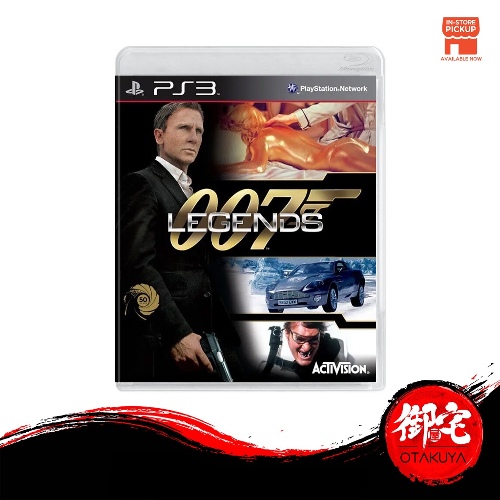 PS3 007 Legends (English Version) | Shopee Malaysia