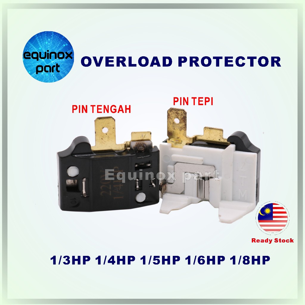 Refrigerator Fridge Freezer PTC Overload Protector Switch 1/41/6 1/8 ...